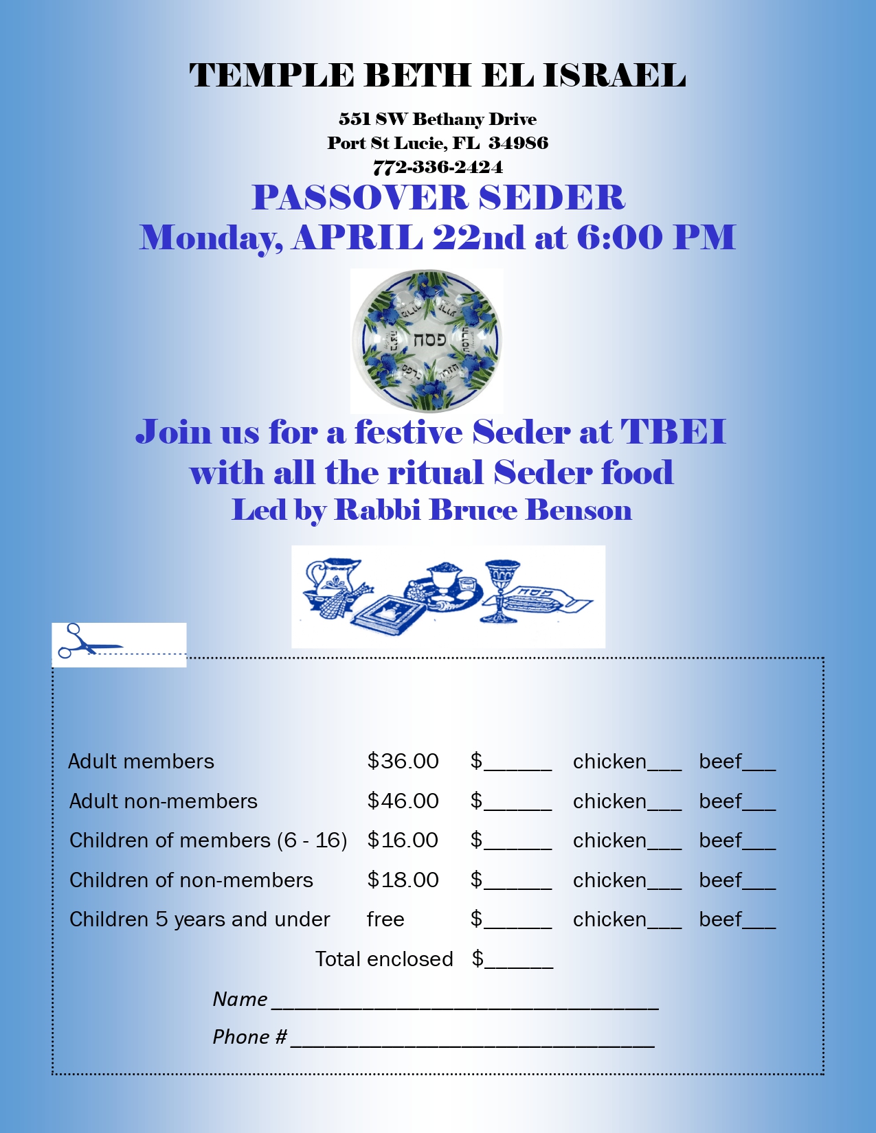 Upcoming Events - Temple Beth El Israel, Port Saint Lucie, FL